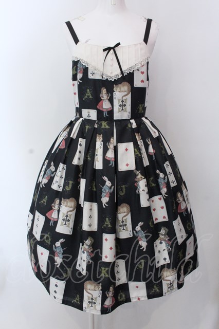 Emily Temple cute / トランプALICE キャミソールワンピース クロ O-25-02-24-026-ET-OP-IG-OS ...