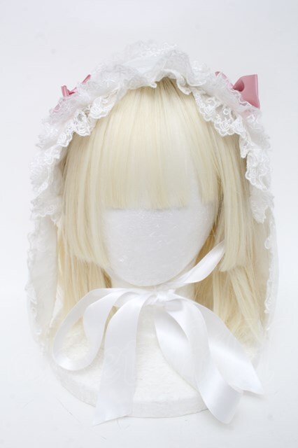 To Alice / うさ耳ヘッドドレス 白xピンク S-24-09-12-005-LO-ZA-HR-ZS - closet child ...